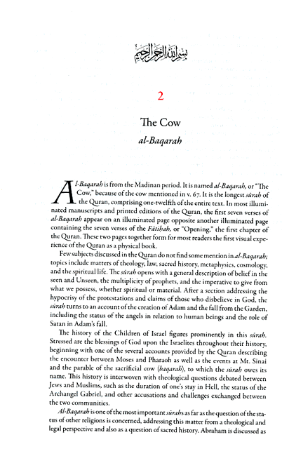 The Study Quran: A New Translation and Commentary (Seyyed Hossein Nasr ...