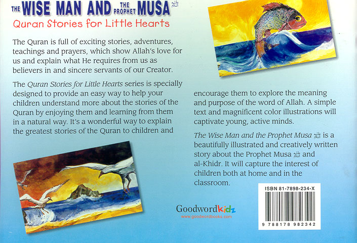 The Wise Man and the Prophet Musa PB (Quran Stories for Little Hearts ...