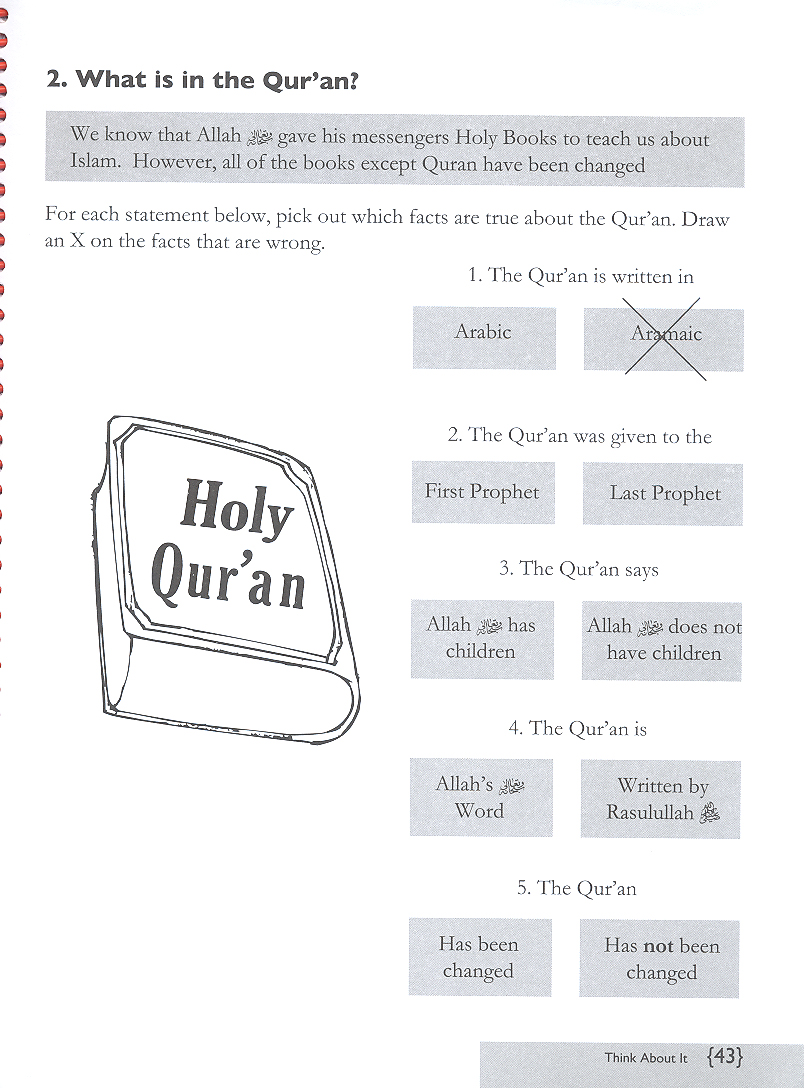 We are Muslims Elementary Grade 3 Workbook : A Workbook of Aqidah; Fiqh ...