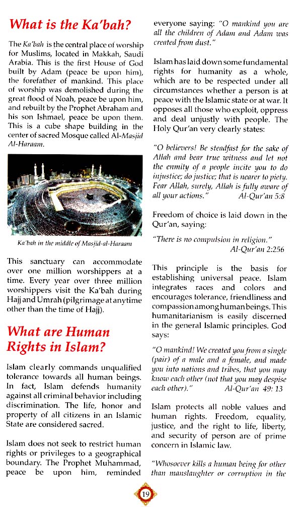 What is Islam? Who are the Muslims? Full Color Dawah Booklet (Designed ...