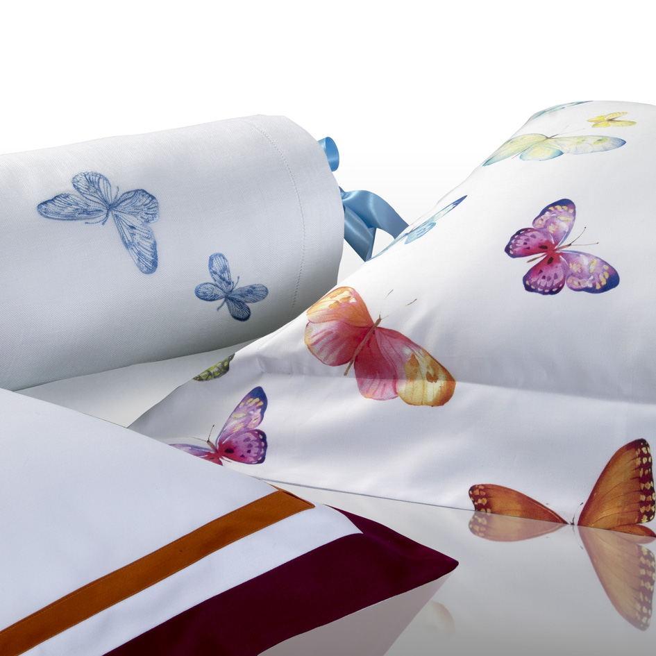 Farfalle Butterfly Bedding Set for Adults | Aiko Luxury Linens