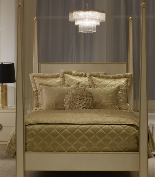 Italian Silk Coverlets - Quilted Designs & More | Aiko Luxury Linens