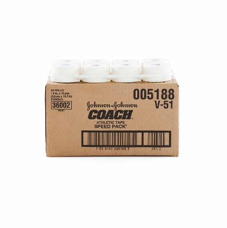 Johnson & Johnson 1.5 inch Coach Athletic Tape: #1 Fast Free Shipping ...