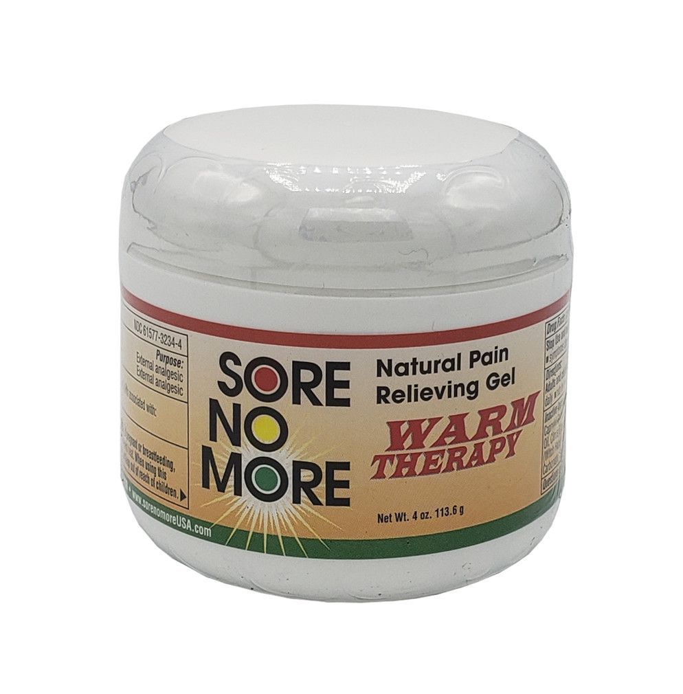 Sore No More Warm Therapy 4 oz Jar: #1 Fast Free Shipping - Ithaca Sports