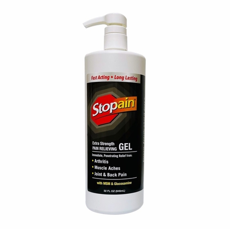 Stopain Extra Strength Gel - 32oz Pump
