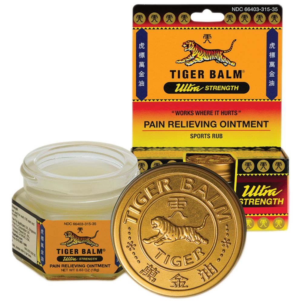 Tiger Balm Ultra Strength 1.7 ounce Tin: #1 Fast Free Shipping - Ithaca ...