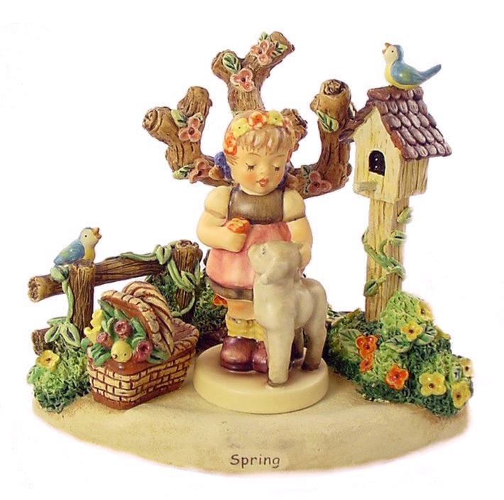 Hummel Figurines Springtime Splendor Collector's Set