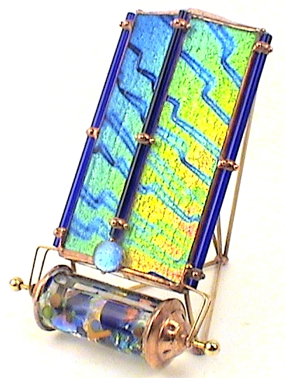 Stained Glass Kaleidoscope by Sue Rioux "Heat Lightning ...