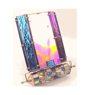 Stained Glass Kaleidoscope by Sue Rioux "Heat Lightning ...