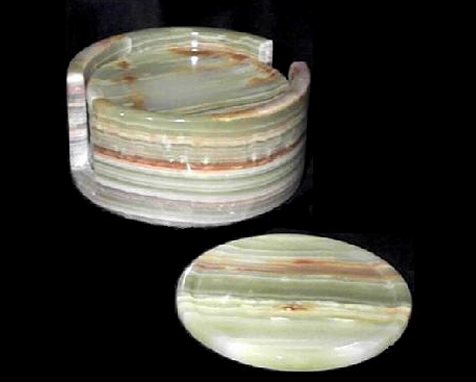Green Onyx Bowls, Stone Mortar and Pestle Sets, Onyx Vases, Coasters, Gifts