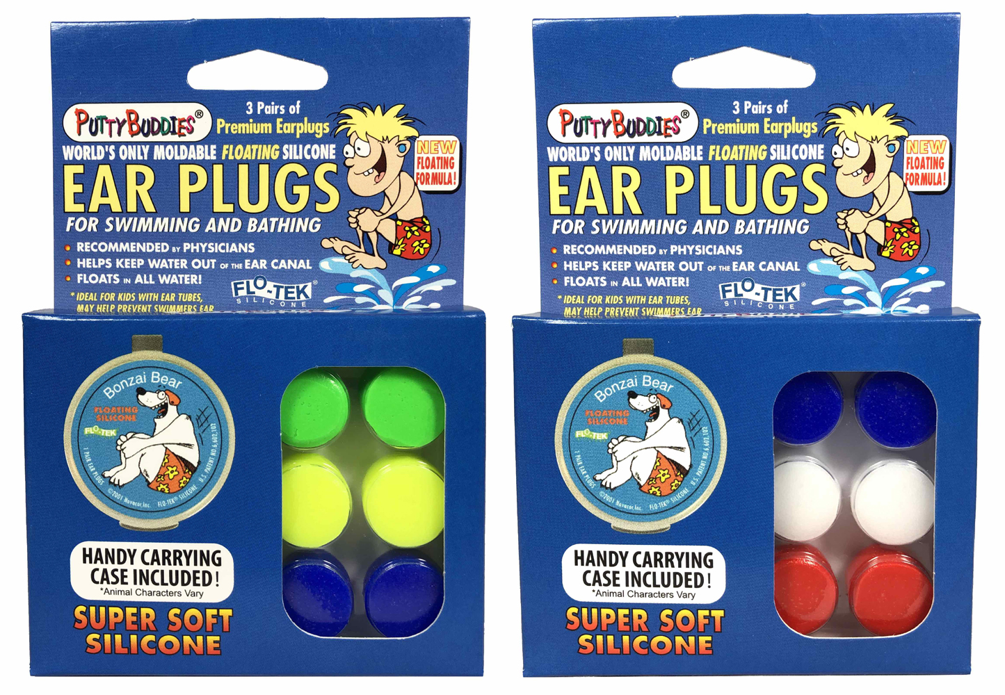 Ear Band-It Floatable Soft Silicone Putty Buddies Ear Plugs