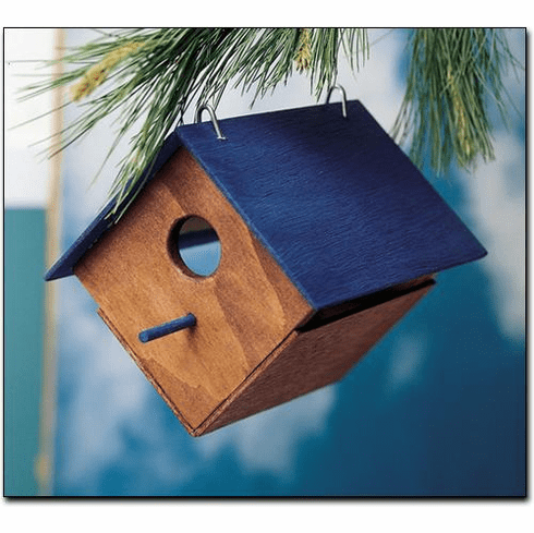 Kids Make Your Own Bird House Wood Craft Project Kit