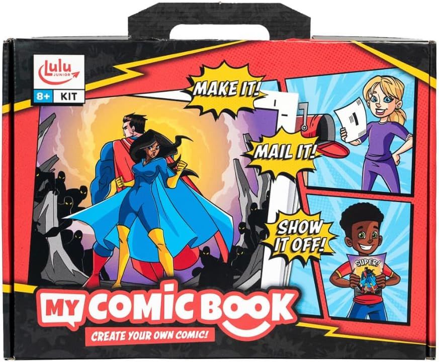 Lulu Jr My Comic Book Make Your Own Comic Book Kit