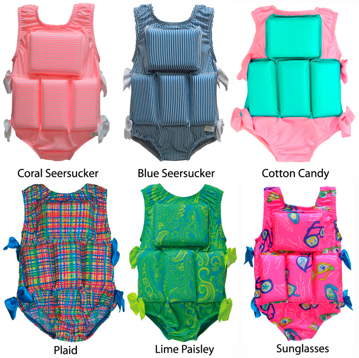 My Pool Pal Girls Toddler Flotation Swim Suits