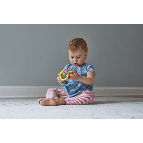 The Original Toy Company Baby What'zit Wooden Sensory Fidgit