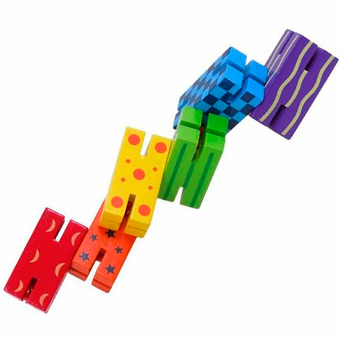 The Original Toy Company Original What'zit Wooden Sensory Fidgit Toy