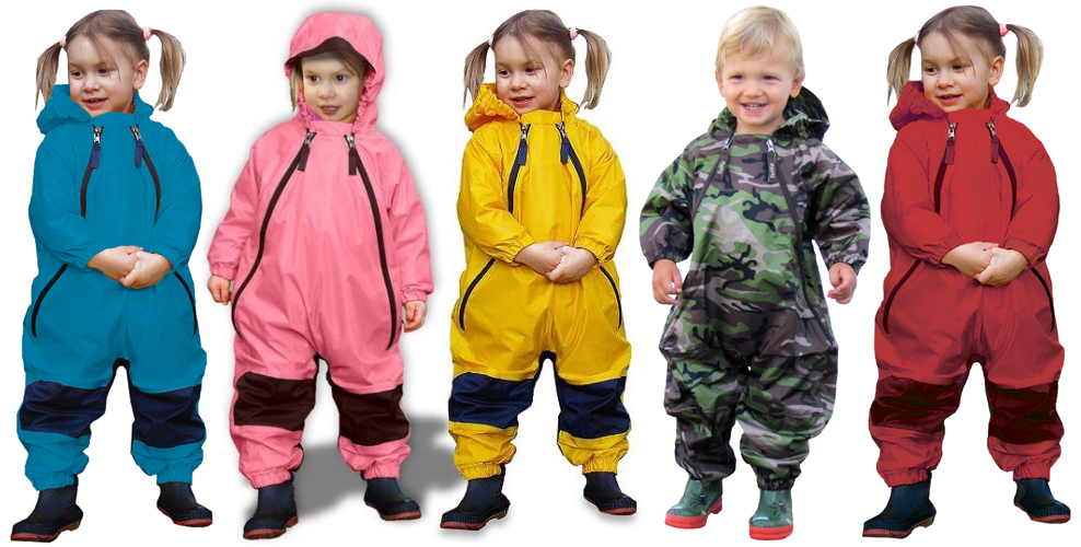 Tuffo Kids Muddy Buddy Waterproof Rain Suit Coveralls