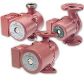 Hot Water Circulating In-Line Pumps For Systems With Return Line.