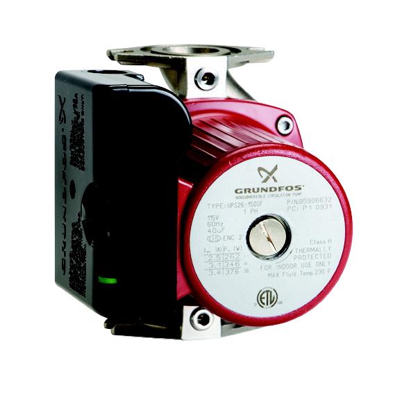 Grundfos Stainless Steel Ciruculator 3-Speed# UPS26-150SFC