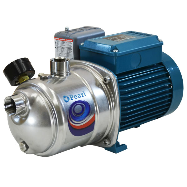 Pearl by Calpeda Stainless Steel Shallow Well Jet Pump 21 GPM 3/4 HP ...