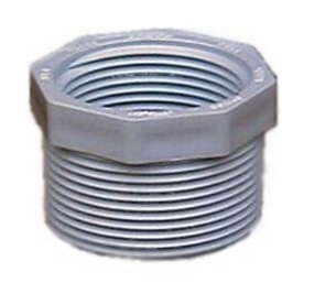 PVC Threaded Reducing Bushing 1-1/2 X 1-1/4 # 439-212
