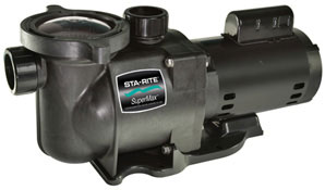 Sta-Rite SuperMax In-Ground Pool Pump 1 HP #PHK2RA6E-102L(