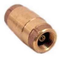 2" Strataflo Brass Spring Loaded All Position Noiseless Check Valve ...