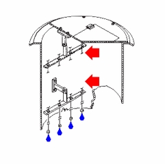 Conery Liquid Level Stainless Steel Float Bracket # FSB1