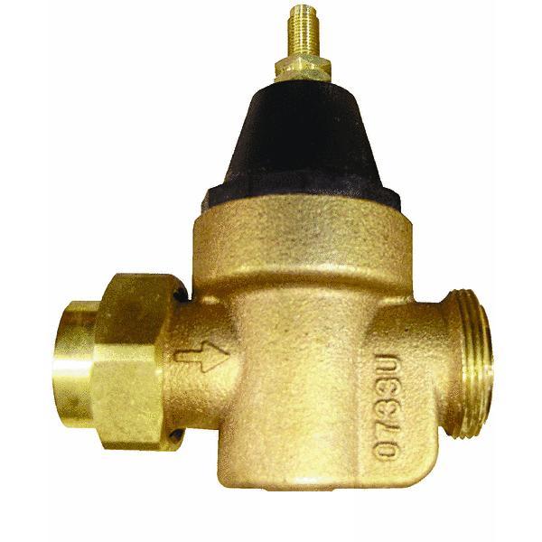 Watts direct acting 3/4" and 1" pressure reducing valves