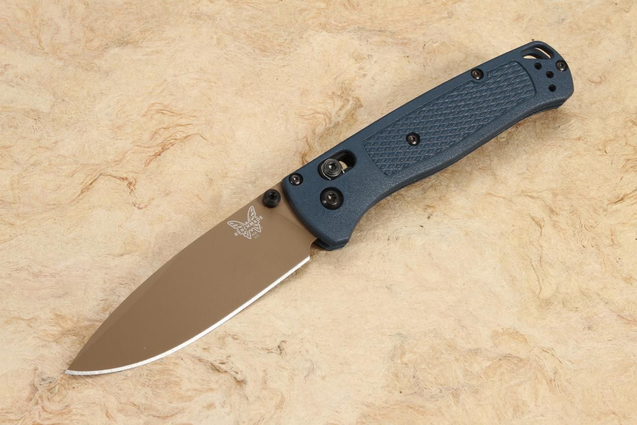 Benchmade 535FE-05 Bugout - Axis Lock - Crater Blue & FDE + Free Shipping