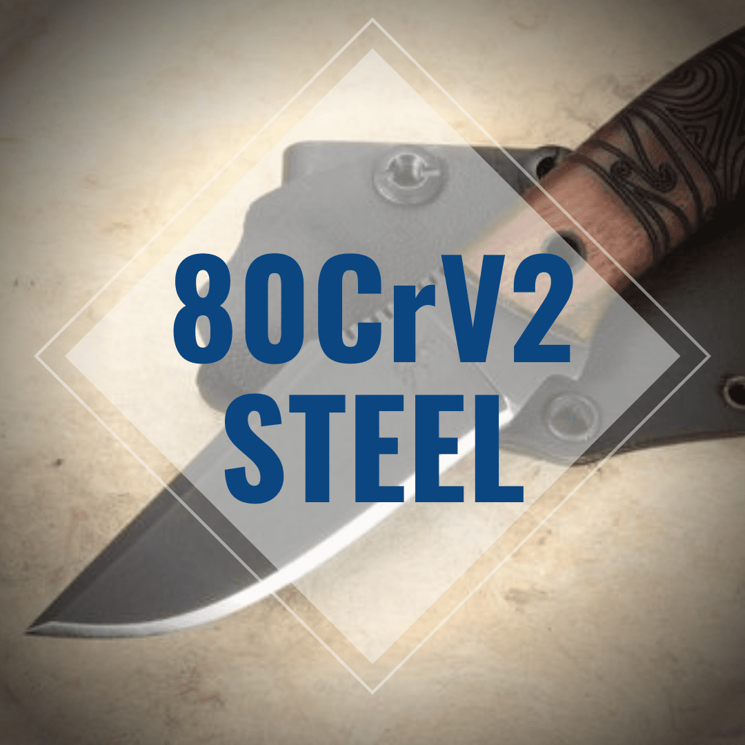 All About 80CrV2 Knife Steel at KnifeArt.com