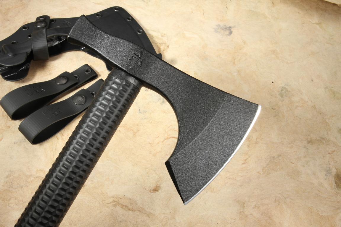American Tomahawk Company - Model 2 Black Nylon Tomahawk + Free Shipping