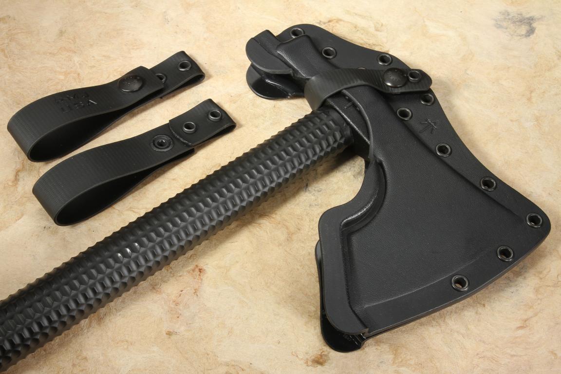 American Tomahawk Company - Model 2 Black Nylon Tomahawk + Free Shipping