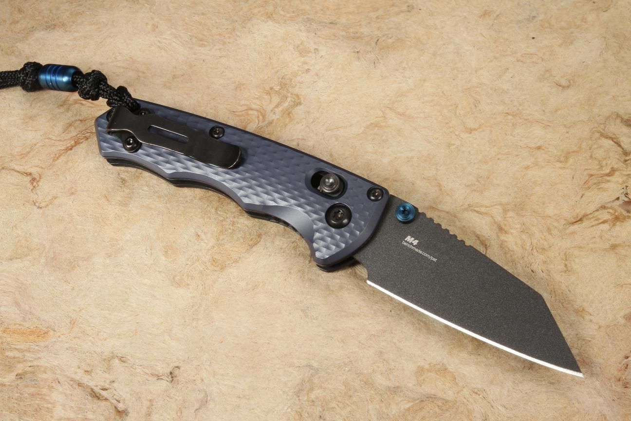 Benchmade 290BK Full Immunity AXIS Folding Knife - Crater Blue + Free ...