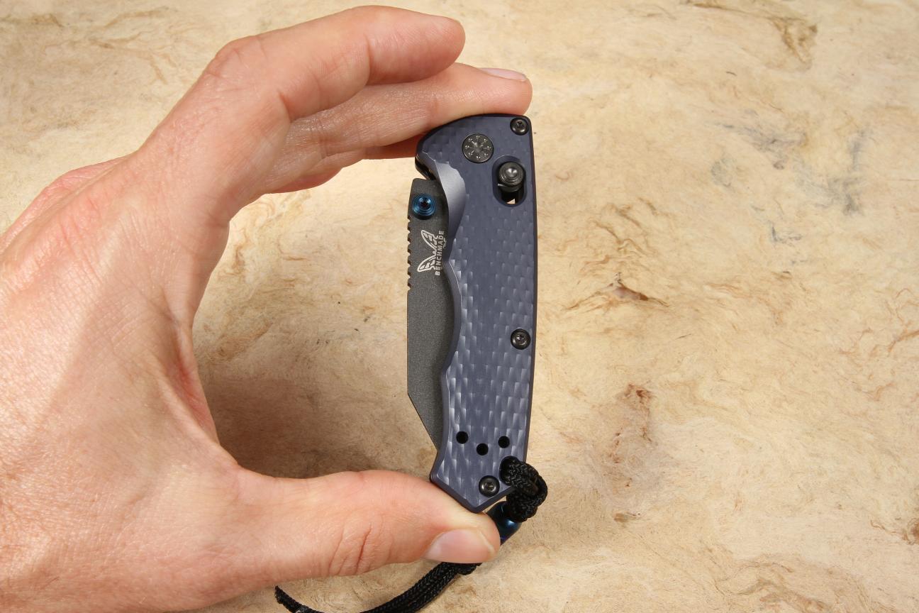 Benchmade 290BK Full Immunity AXIS Folding Knife - Crater Blue + Free ...