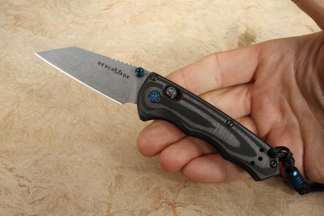 Benchmade Gold Class Full Immunity 290-241 - Damasteel and Carbon Fiber ...