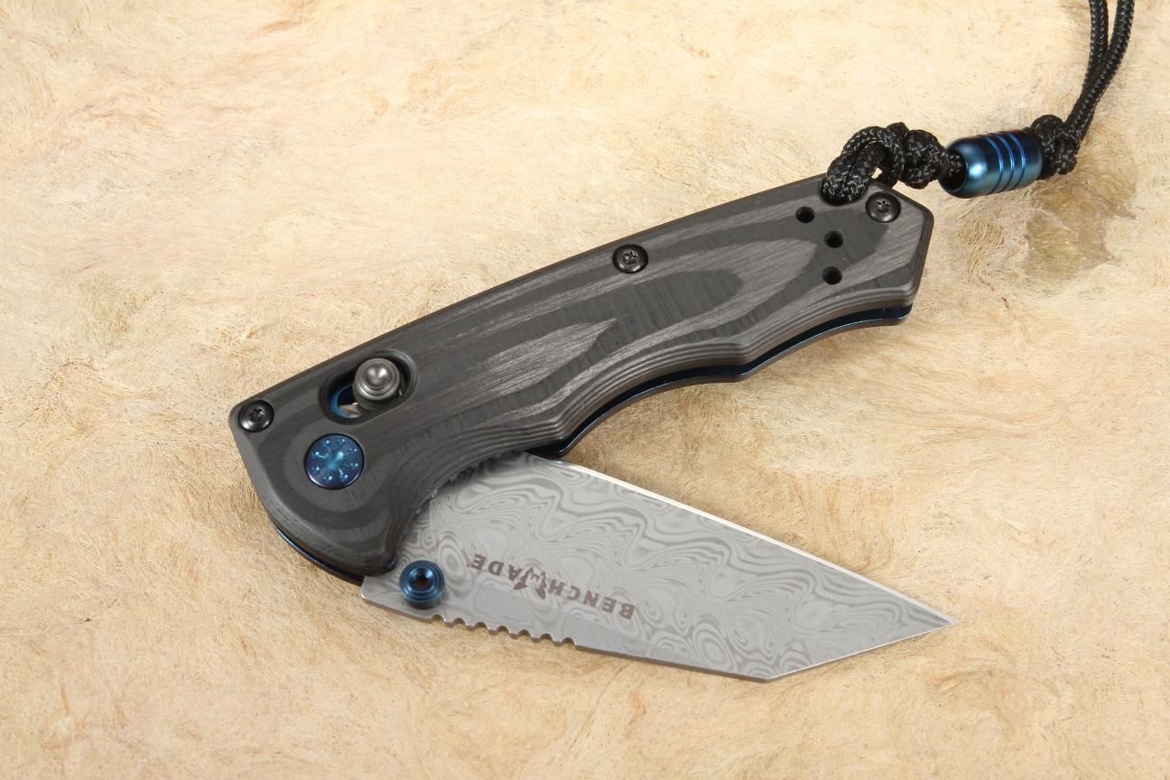 Benchmade Gold Class Full Immunity 290-241 - Damasteel and Carbon Fiber ...