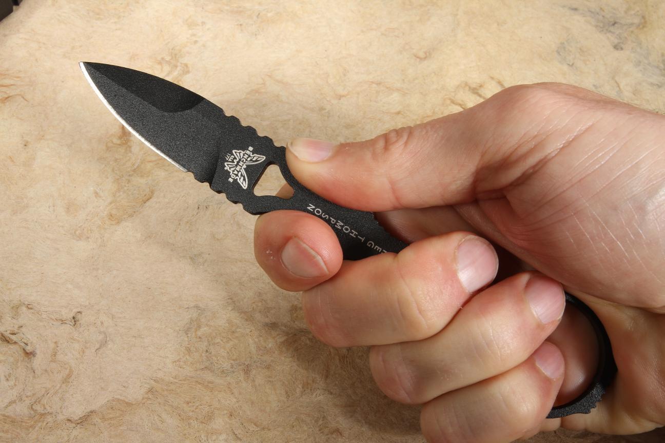 Benchmade 177BK Mini SOCP Fixed Blade Knife - In Stock