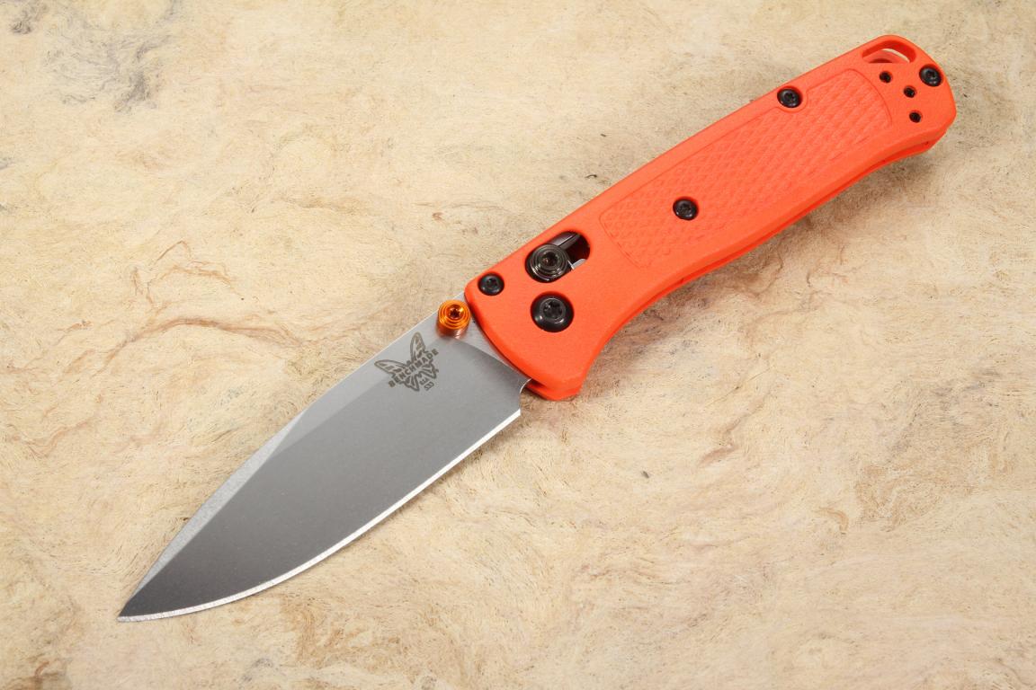 Benchmade Mini Bugout Orange - Model 533 Folding Knife + Free Shipping