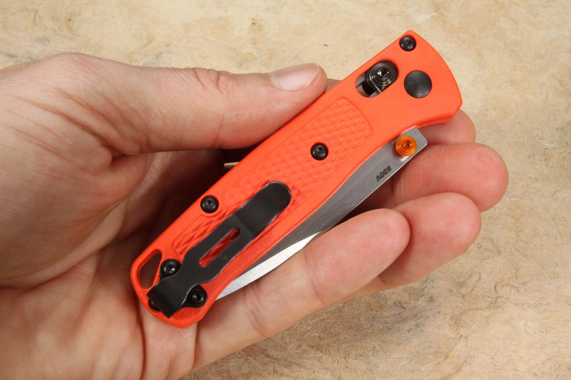 Benchmade Mini Bugout Orange - Model 533 Folding Knife + Free Shipping