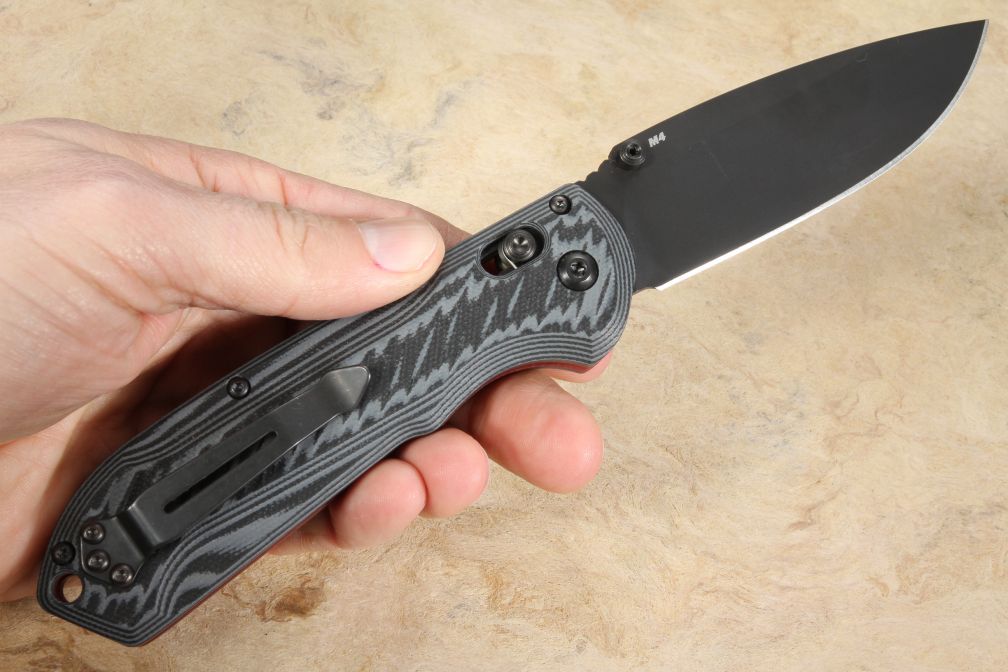 Benchmade 560BK-1 Black CPM M4 Blade - Benchmade 560BK-1 - In Stock