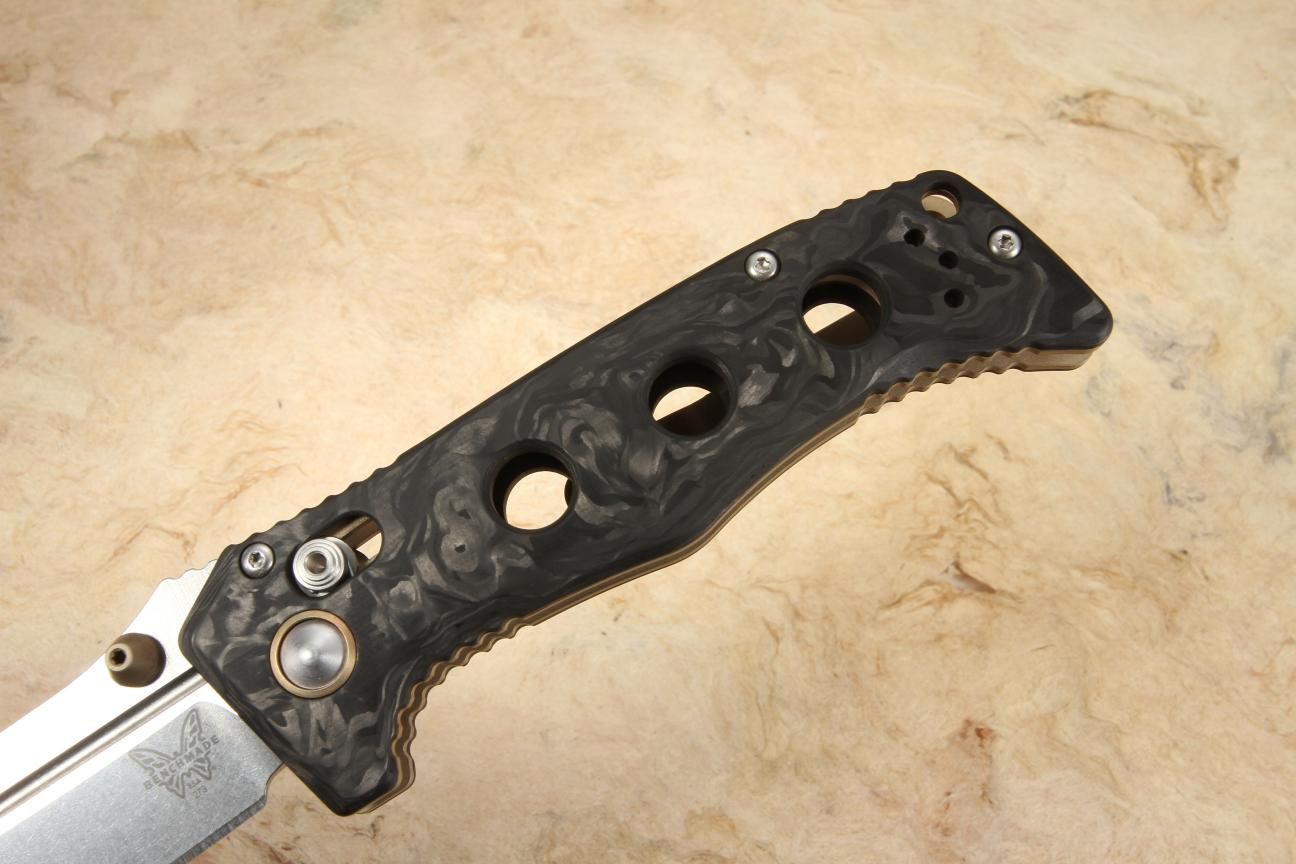Benchmade Mini Adamas - MagnaCut & Marbled Carbon Fiber - Model 273-03 ...