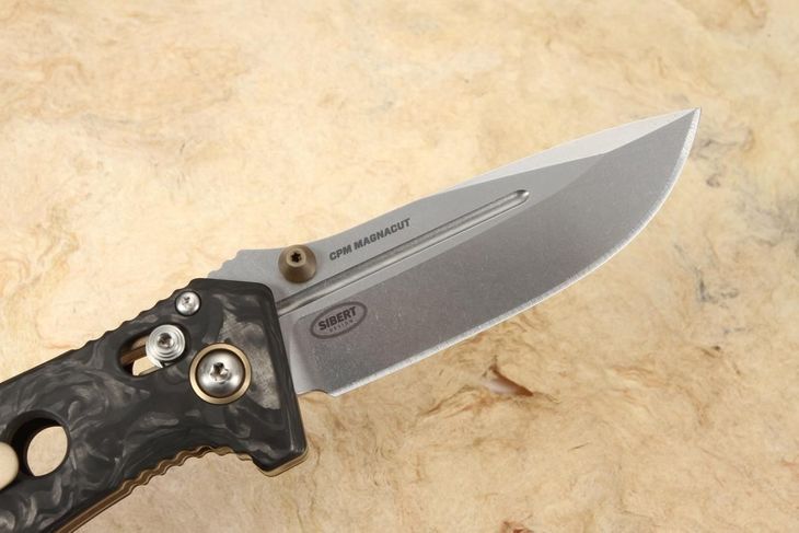 Benchmade Mini Adamas - MagnaCut & Marbled Carbon Fiber - Model 273-03 ...