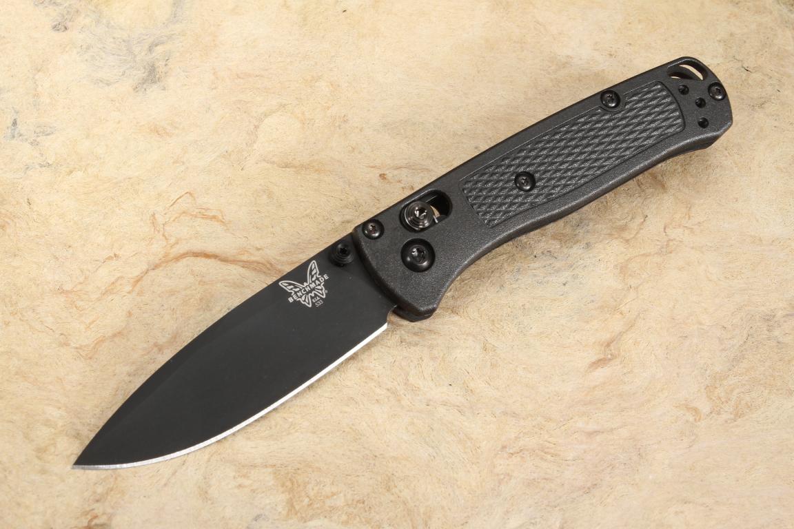Benchmade Mini Bugout 533BK-2 CF-Elite Axis Lock + Free Shipping