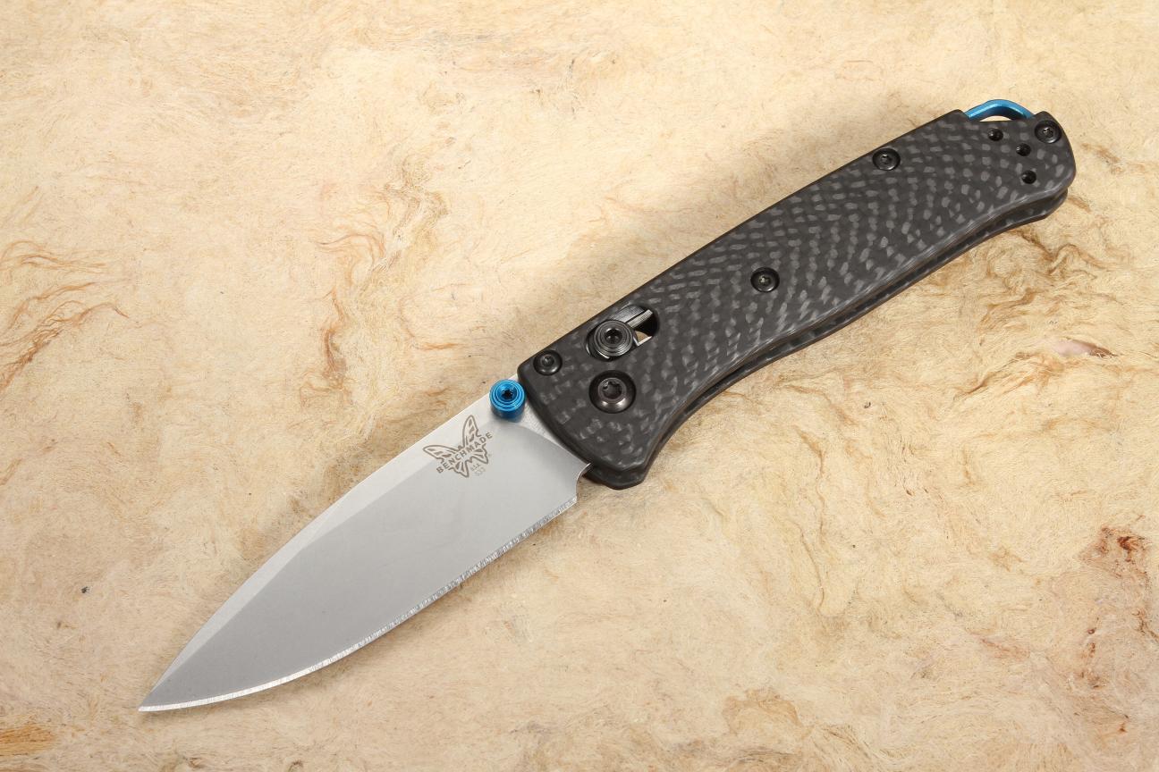 Benchmade 533-3 Mini Bugout - Carbon Fiber - Axis Lock - S90V Steel ...