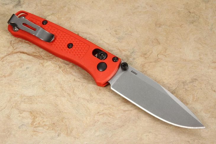 Benchmade Mini Bugout Mesa Red - Model 533-04 Folding Knife + Free Shipping