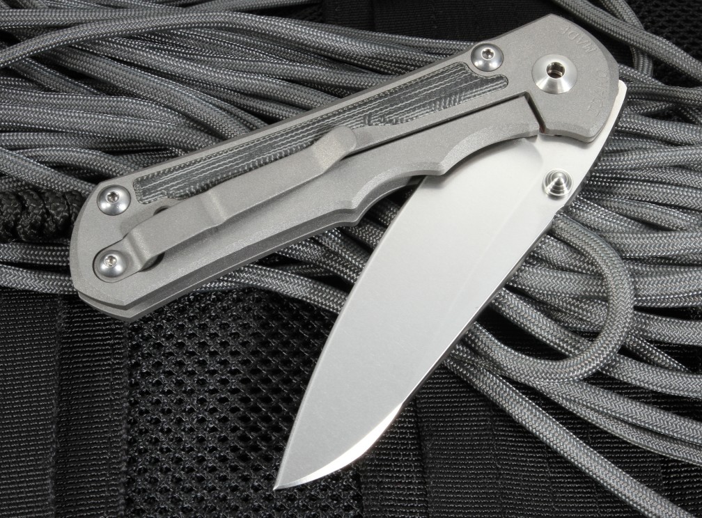 Chris Reeve Large Inkosi Insingo with Black Canvas Micarta Inlay + Free ...