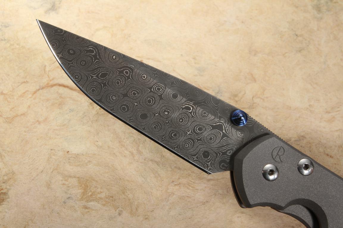 Chris Reeve Large Sebenza 31 Raindrop Damascus + Free Shipping