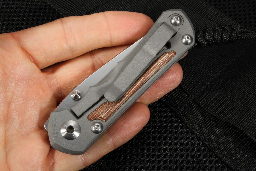 Chris Reeve Small Inkosi Insingo Natural Micarta Tanto -Best Price