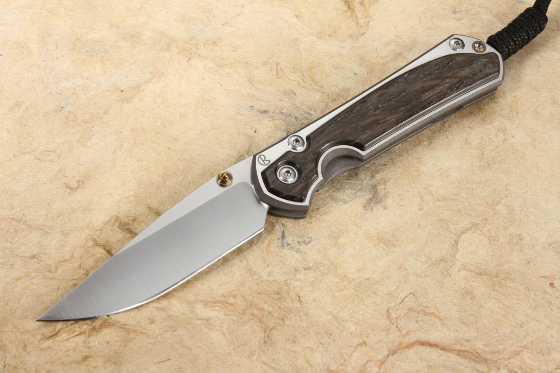 Small Sebenza 31 Bog Oak - KnifeArt + Free Shipping